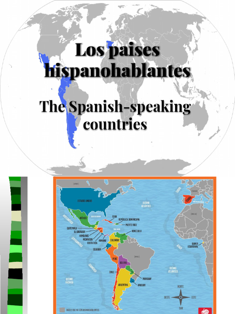Países hispanohablantes y sus capitales | PDF