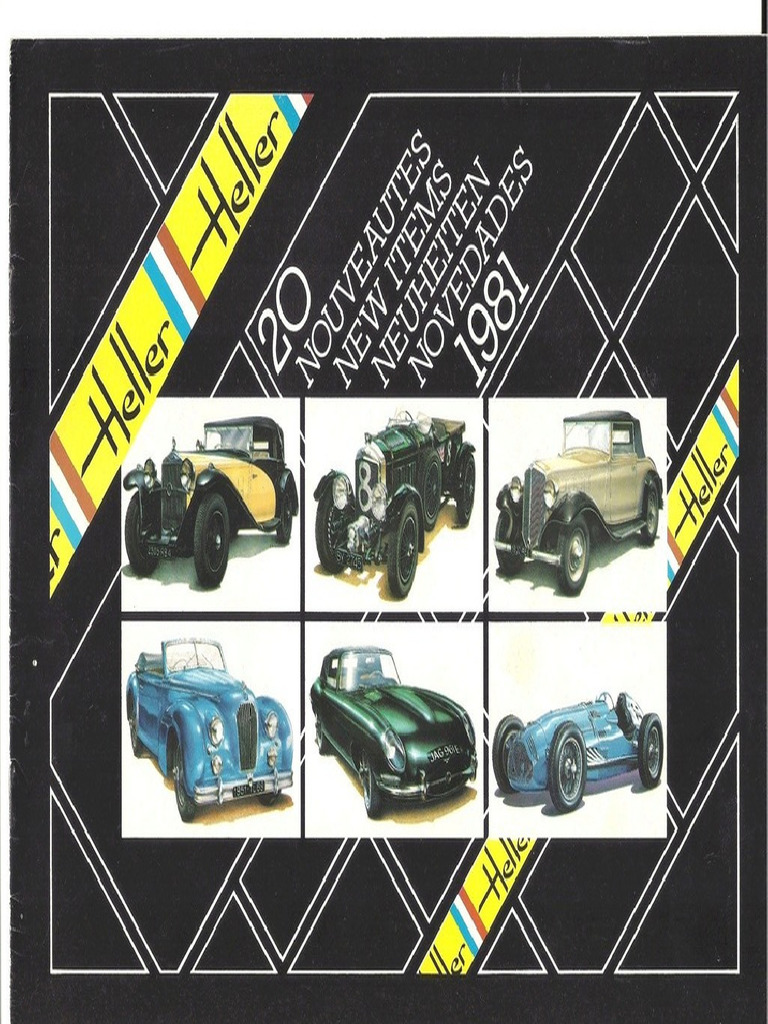 Heller 1981 News Plastic Model Kit Catalogue | PDF