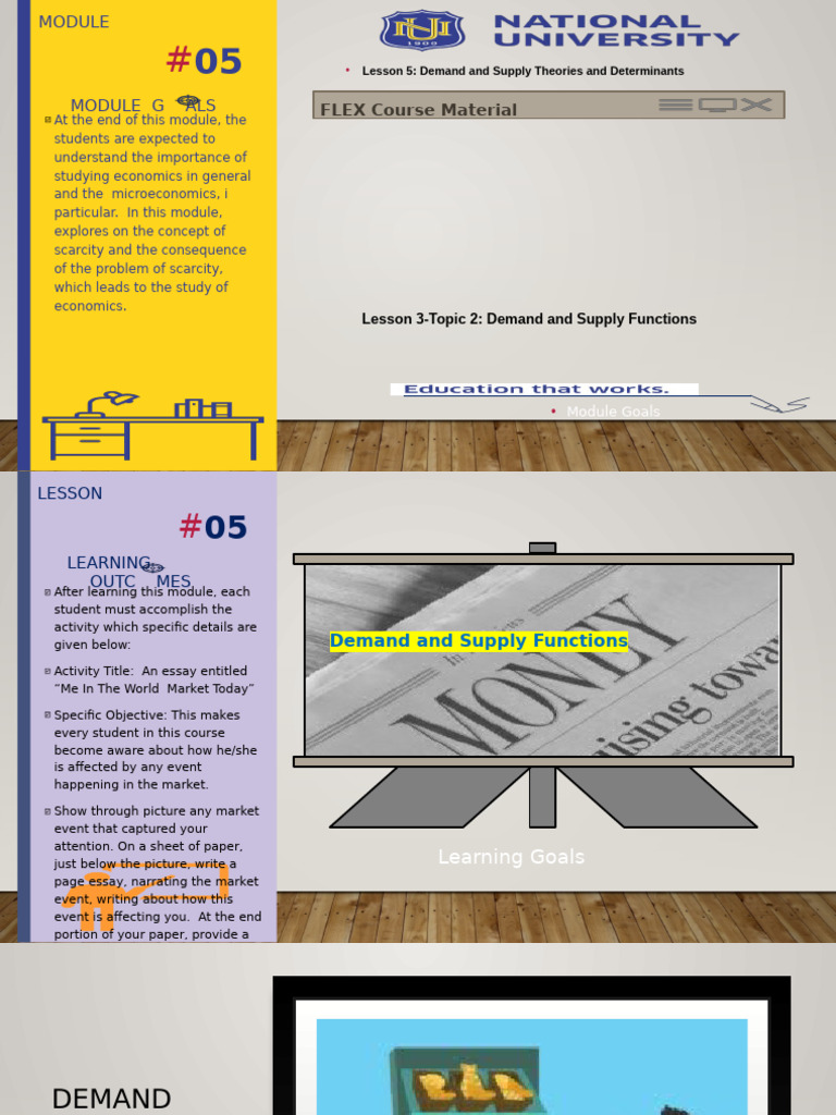 Demand and Supply Functions Explained | PDF | Demand | Mathematics