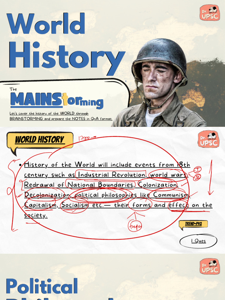 World History Lecture 1 | PDF | Communism | Socialism