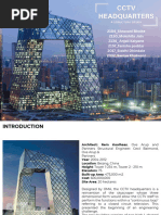 CCTV Headquarters - Structural Case Study | PDF | Truss | Column