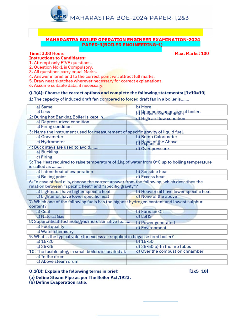 MH 2024 PDF | PDF | Boiler | Steam