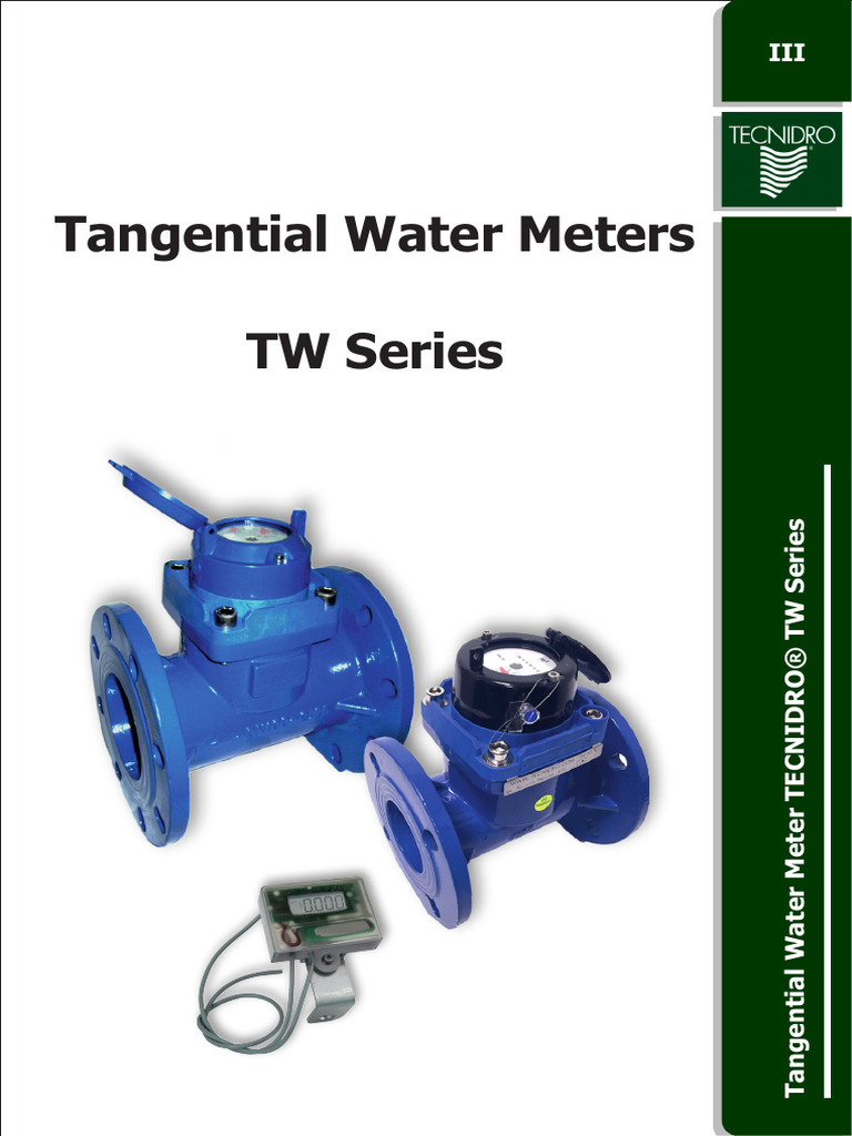 TW Water Meter Complete 2020 - ENG | PDF | Flow Measurement | Water