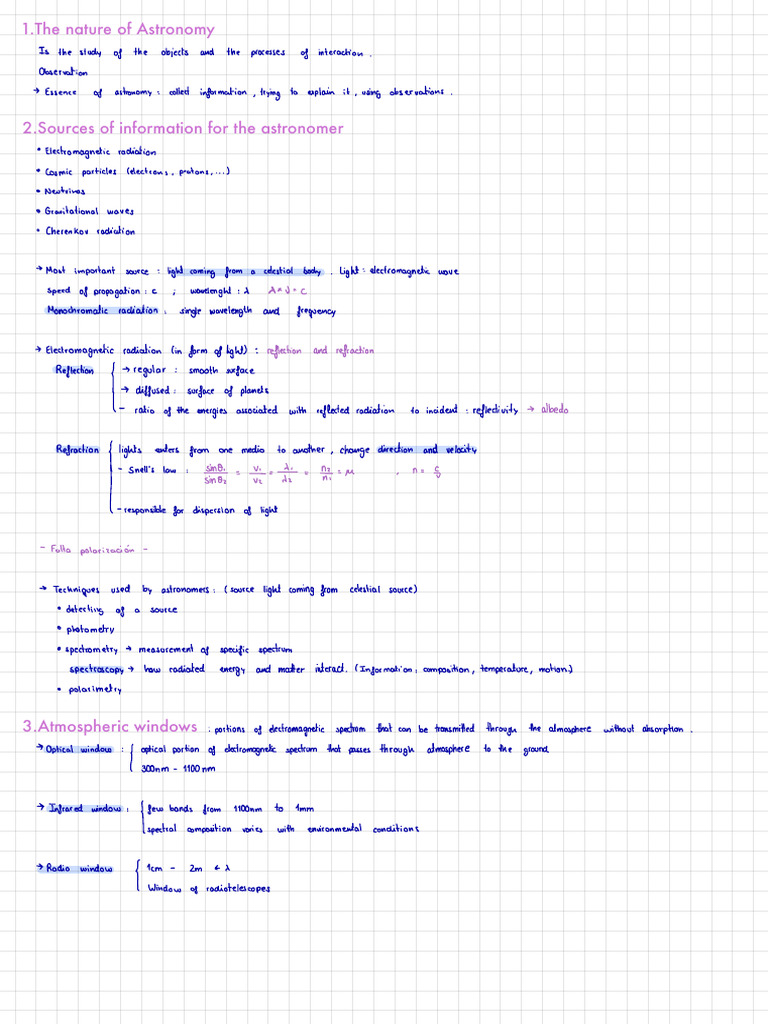 Astronomy Exam | PDF | Electromagnetic Radiation | Light