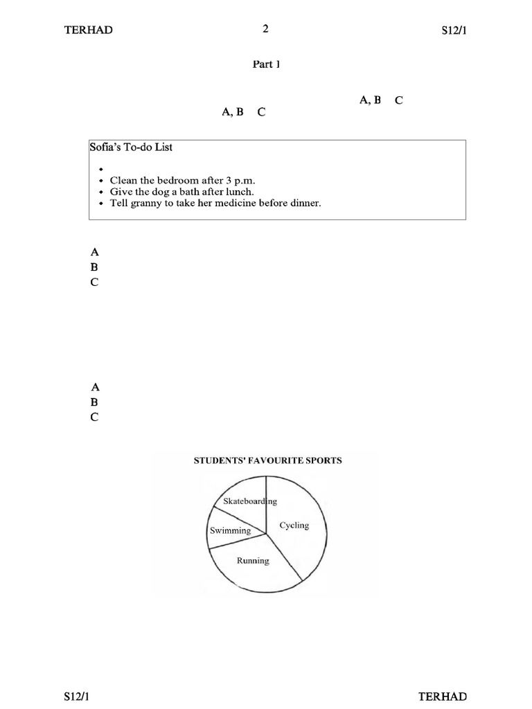UASA Form 1 English Practice Paper | PDF | Elephant