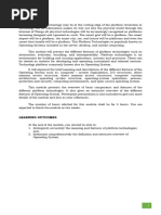 Platform Technologies Module 1 | PDF | Operating System | Process (Computing)
