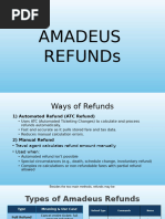 Amadeus Refund Process - GDS Helpdesk | PDF | Payments | Computing