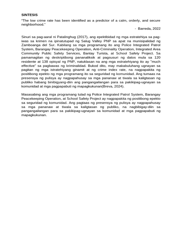 SINTESIS | PDF