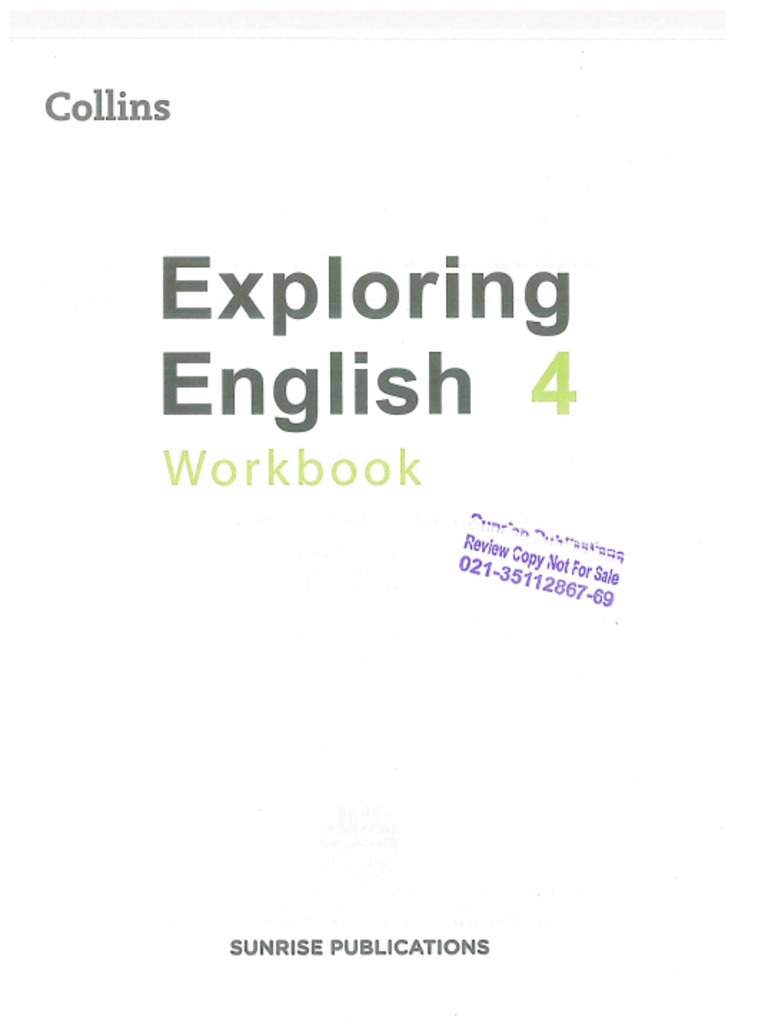 G 4 Eng Workbook (2) | PDF