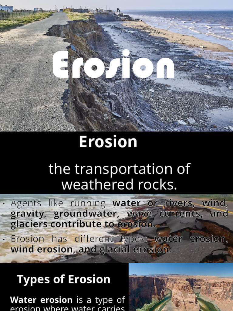 Types and Causes of Erosion Explained | PDF
