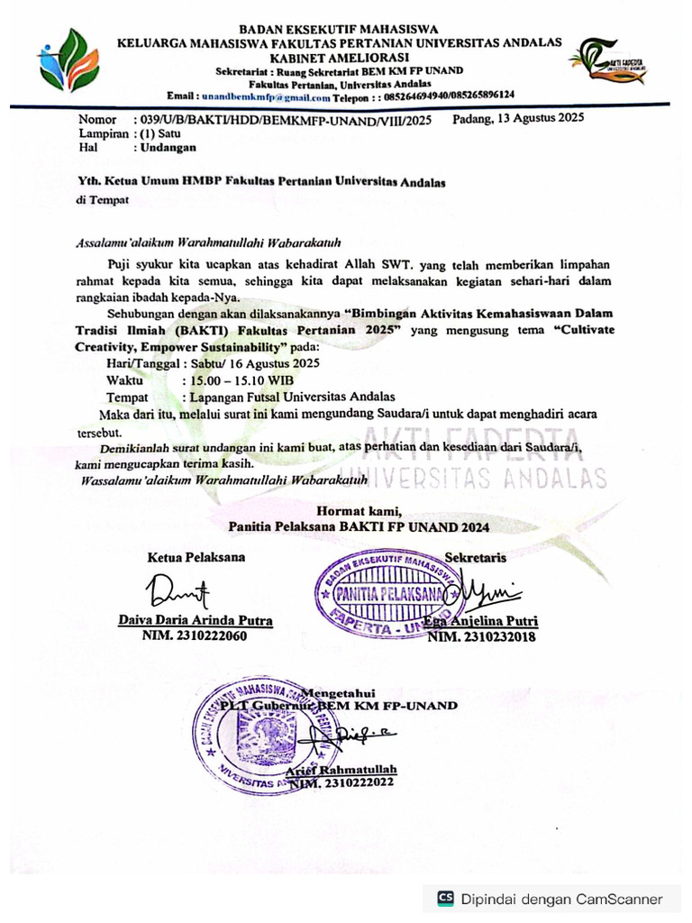 Surat HMBP | PDF