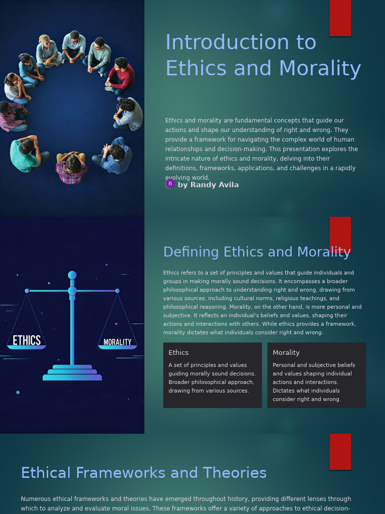 Introduction To Ethics 1 | PDF | Morality | Value (Ethics)