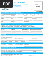 Mobile Banking Form | PDF