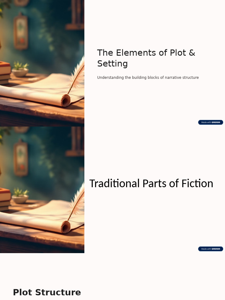 L7 Traditional Parts of Fiction | PDF