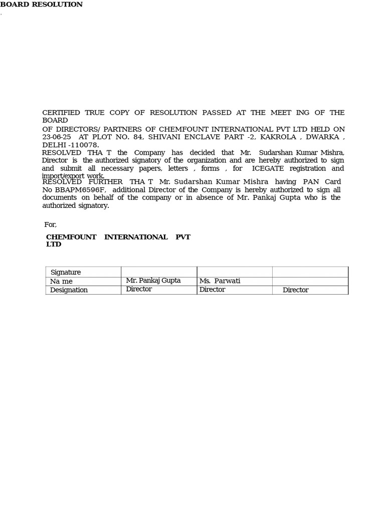 Format Icegate | PDF