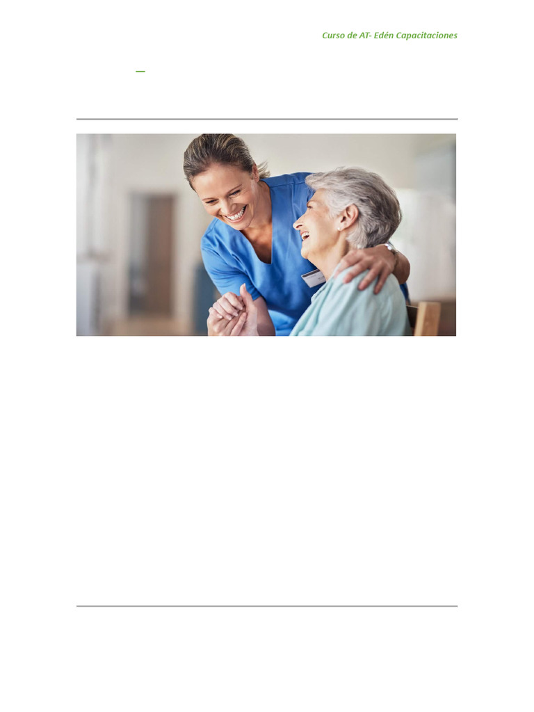 1- Definición y rol del acompañante terapéutico en la salud mental | PDF | Salud mental ...