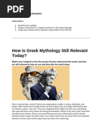 Greek Mythological Allusions Explained | PDF | Greek Mythology | Odyssey