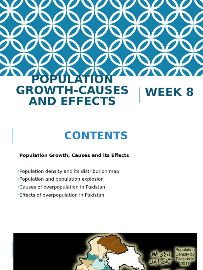 Causes of Overpopulation in Pakistan | PDF | Population Growth | Family ...