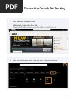 How To Remove Pending and Error Receiving Transactions From Transaction Status Summary | PDF ...