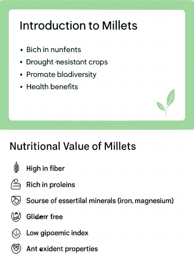 Millets | PDF