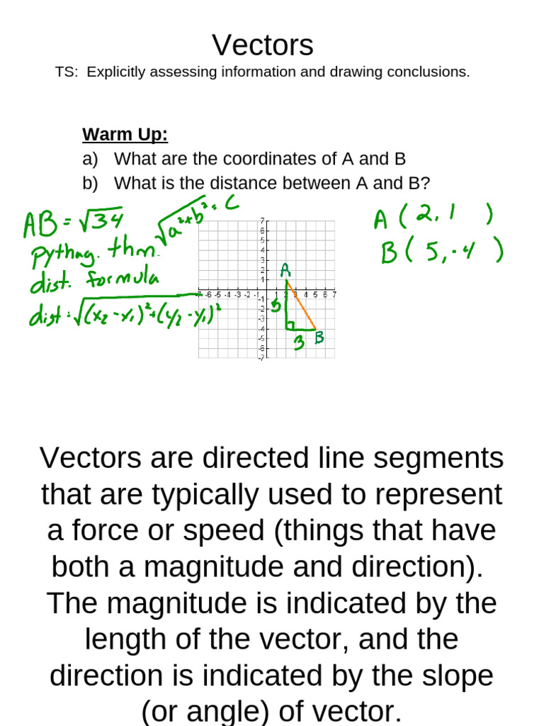 U3d08 Vectors Filled | PDF | Euclidean Vector | Force