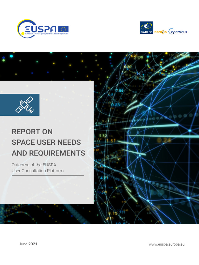 Space User Needs for GNSS Services | PDF | Satellite | Outer Space