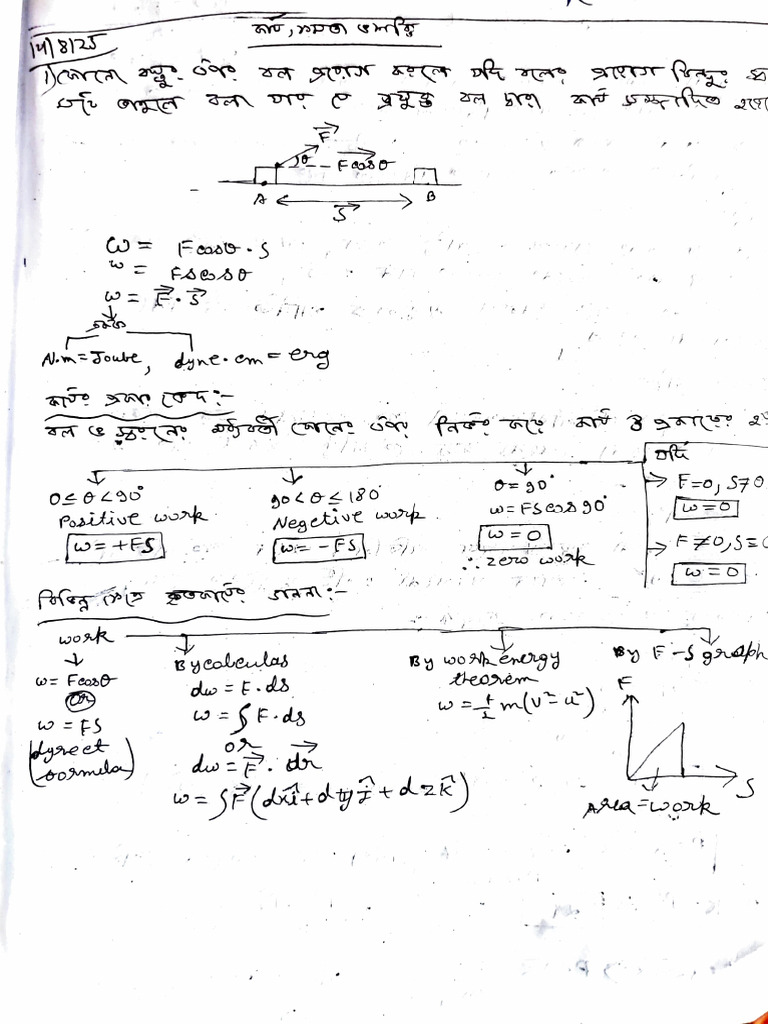 Positive and Negative Work Analysis | PDF