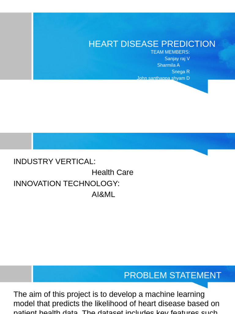 AI Model for Heart Disease Prediction | PDF | Cardiovascular Diseases ...