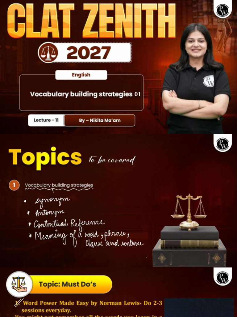 English Language 11 Class Notes | PDF