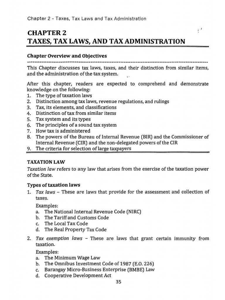 Income Tax CH 2 | PDF