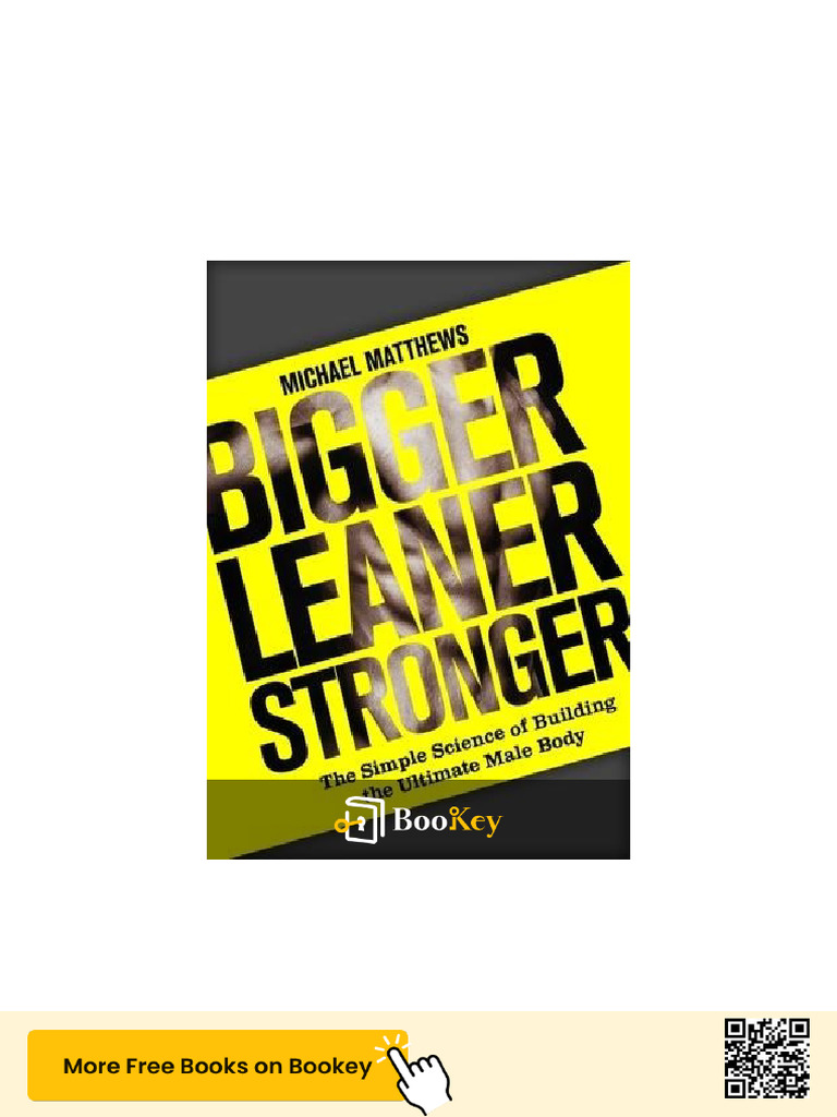 Bigger Leaner Stronger: Fitness Simplified | PDF | Weight Loss ...