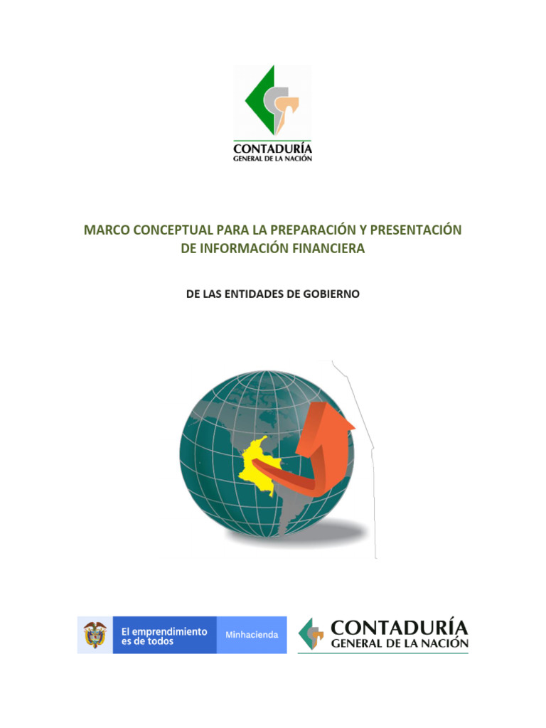 A. Marco Conceptual Prep y Presentación Inf Fra Entidades Del Gobierno | PDF | Contabilidad ...