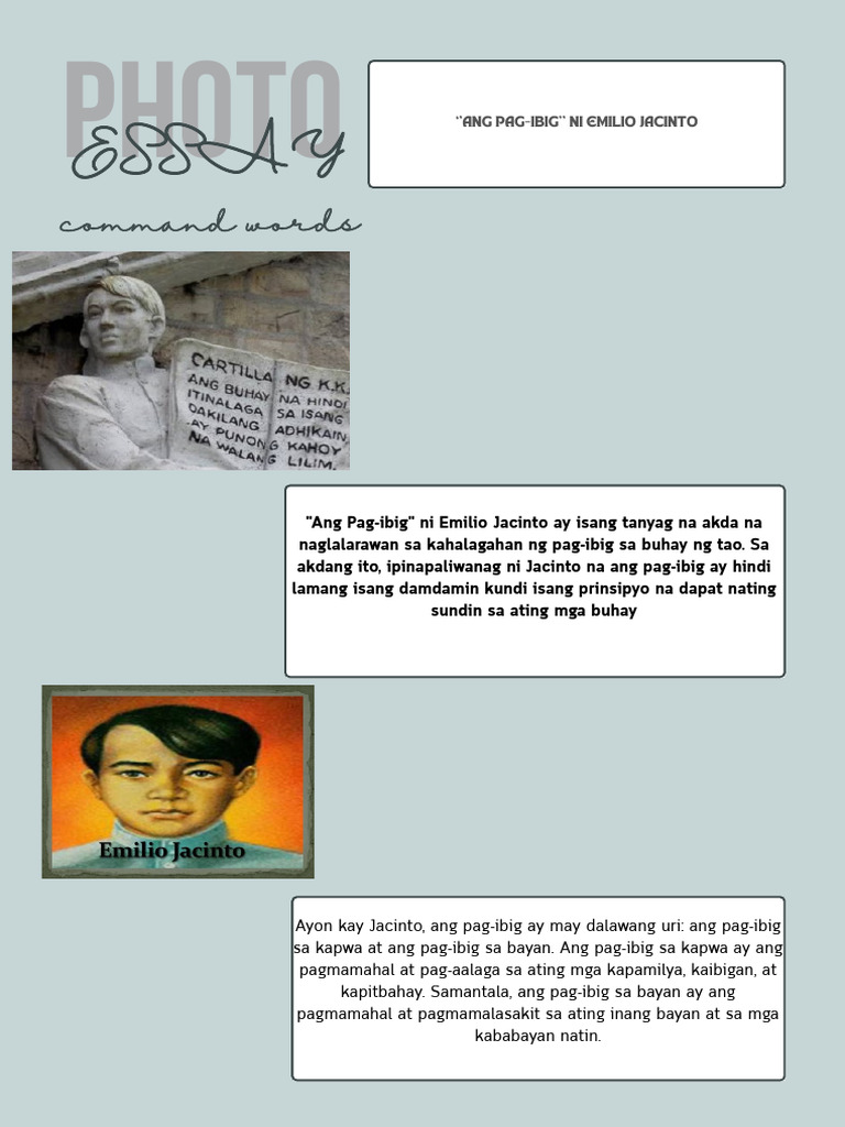 Essay Question Deconstruction Worksheet in Blue Simple Professional ...