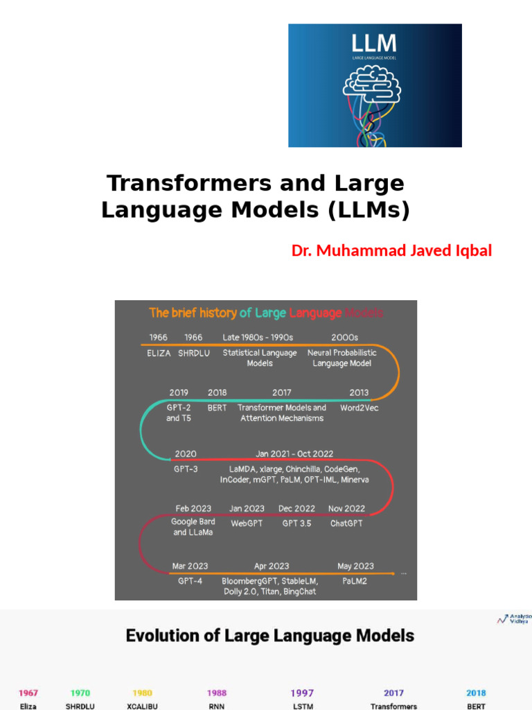 11-Transformer LLMs Updated | PDF | Computing | Machine Learning