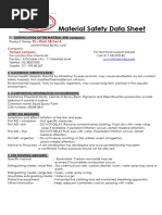 Epoxy Paint Msds | PDF | Paint | Personal Protective Equipment