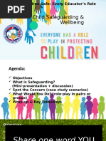 Early Years Safeguarding Scenarios | PDF | Child Abuse | Caregiver