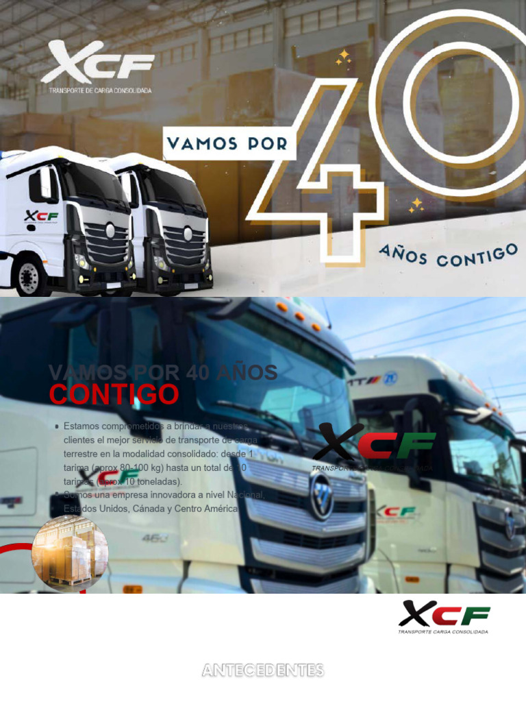 Transporte Consolidado XCF en México | PDF | México | Centroamérica