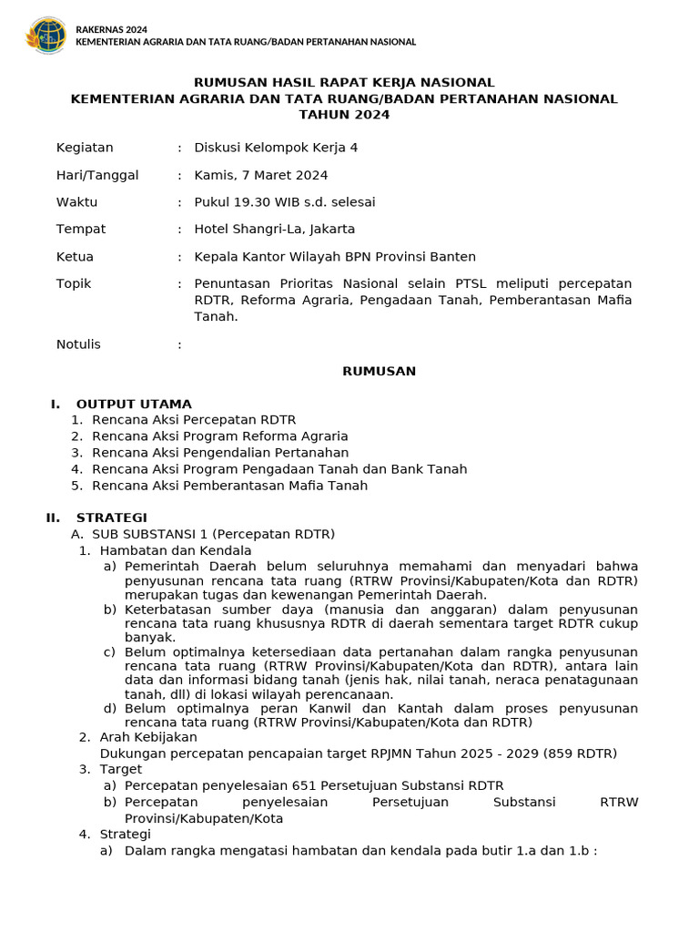 I. Draft Rumusan Hasil Pemaparan Dan Sidang Kel4 | PDF