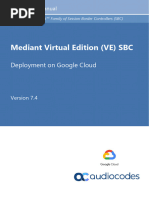Audiocodes - Mediant Virtual Edition SBC Installation Manual Ver 72 ...