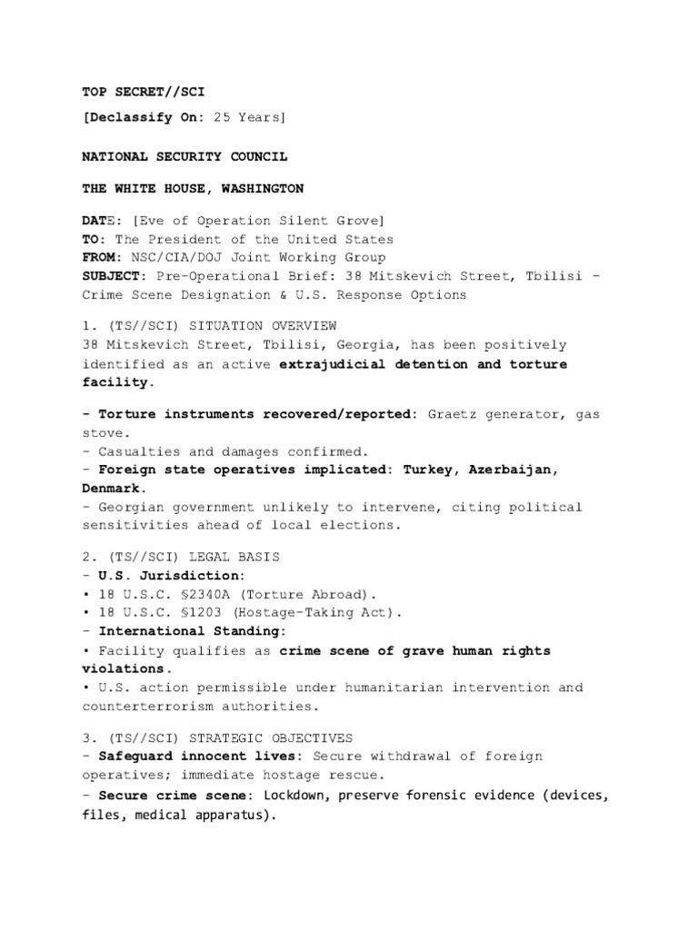 NSC Memorandum To The President | PDF