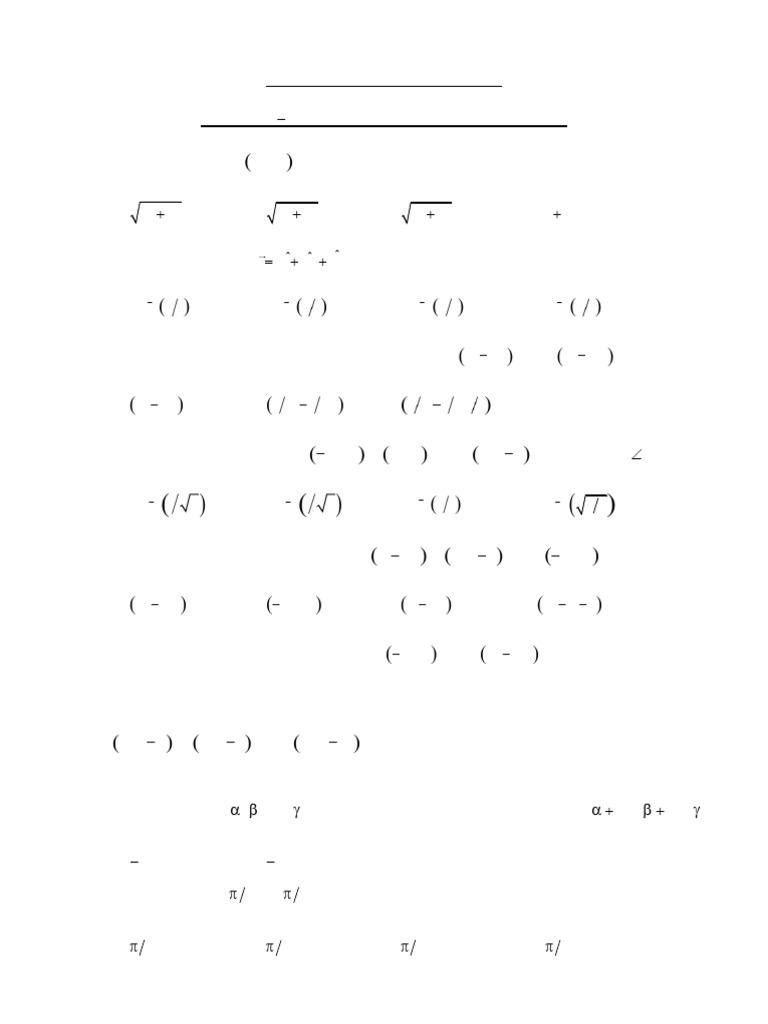 3D Geometry Multiple Choice Questions | PDF | Cartesian Coordinate ...