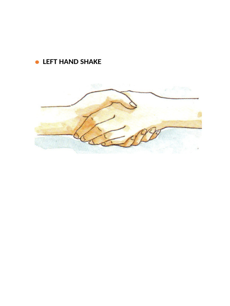 Left Hand Shake | PDF