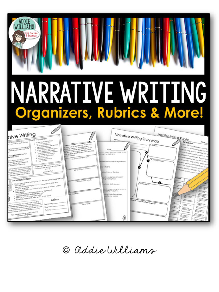 1 - Narrative Writing - Graphic Organizers, Examples, Rubrics and More ...