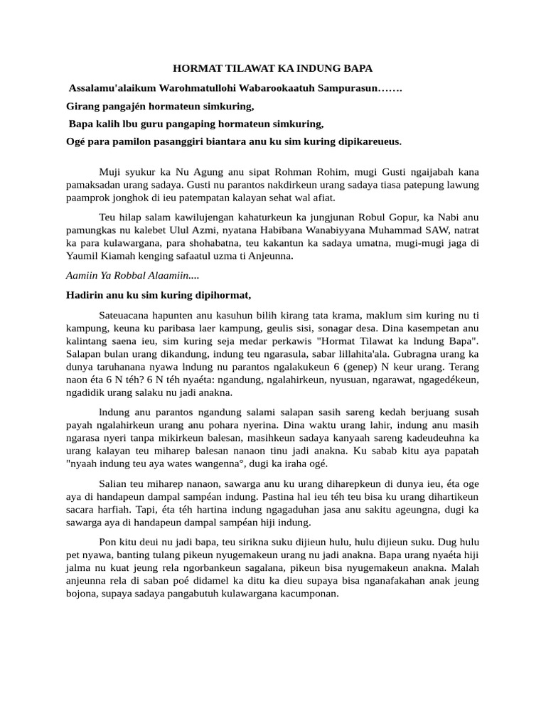 Teks Biantara Ftbi | PDF