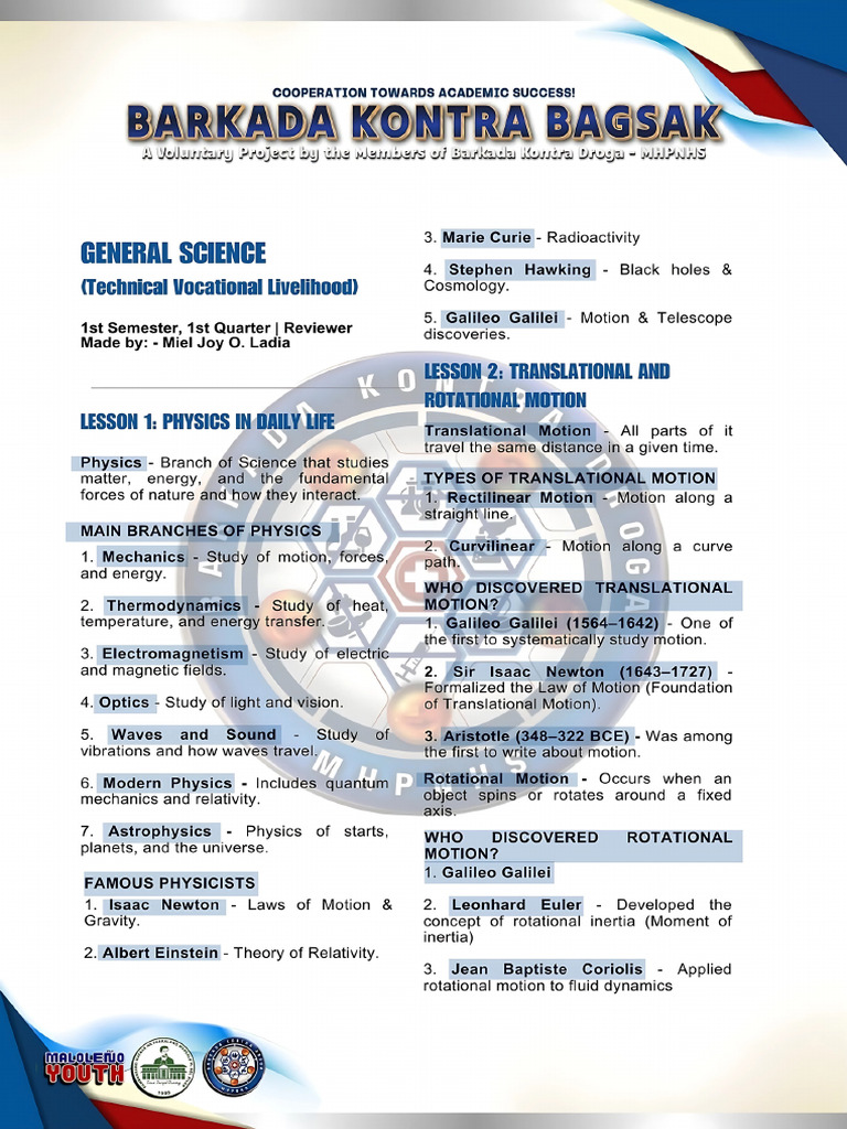 Gensci Q1 | PDF