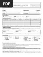 BSP Application Form | PDF | Online Banking | Banks & Banking
