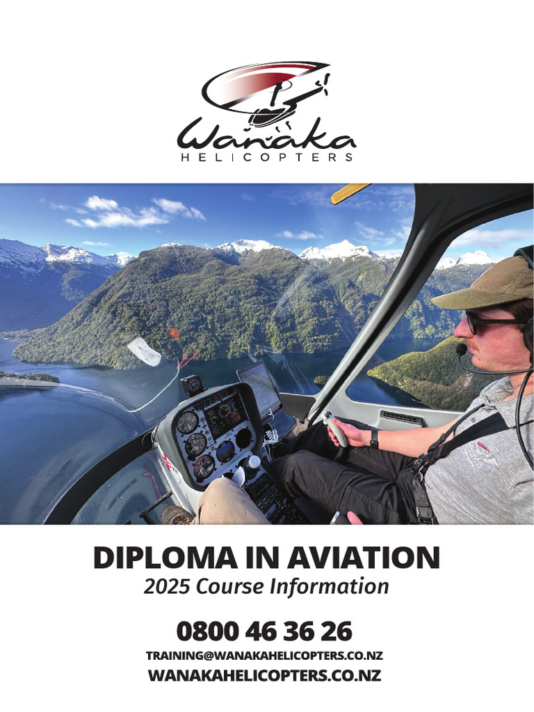 2025 Diploma in Aviation Course Guide | PDF | Visual Flight Rules ...