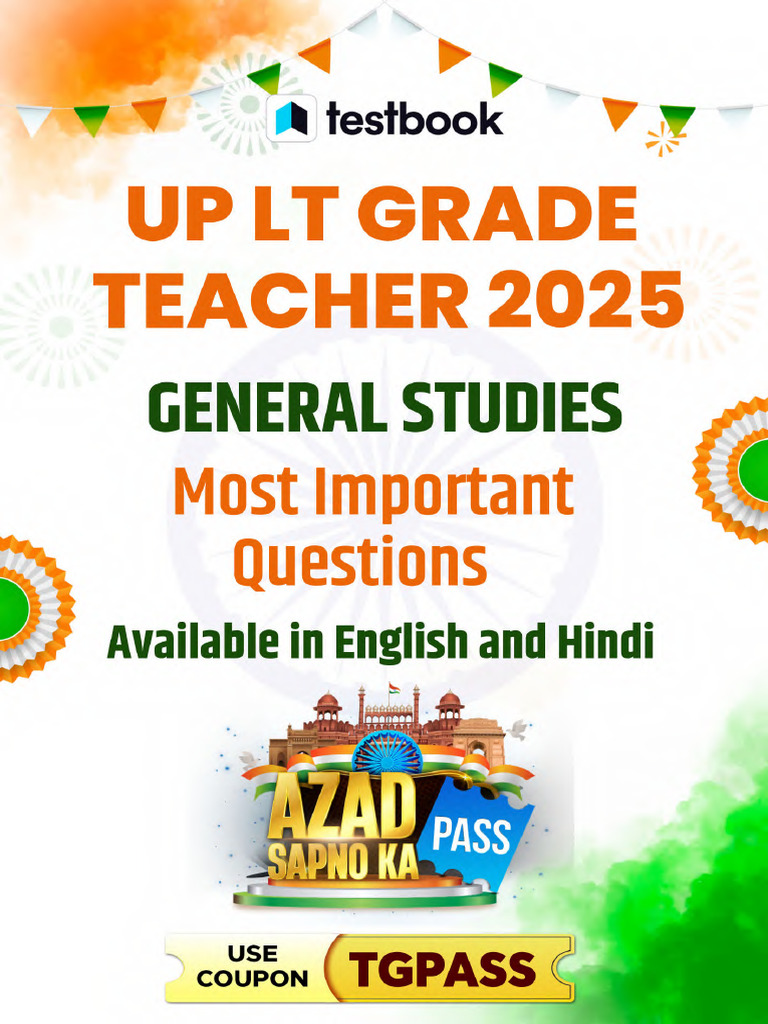 UP LT Grade Teacher General Studies Most Important Questions | PDF