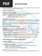Refraction Lab - Gizmo | PDF