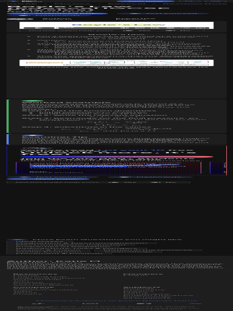 Boyle's Law Edexcel IGCSE Physics Revision Notes 2019 | PDF | Gases ...